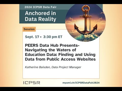 Navigating the Waters of Education Data: Finding and Using Data from Public Access Websites