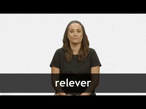 English Translation of “RELEVER” | Collins French-English Dictionary