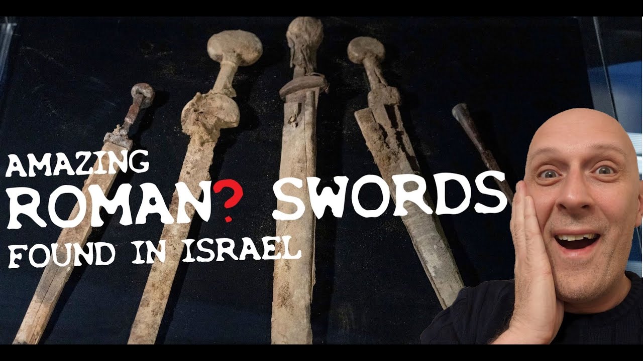 Amazing Ancient Roman/Jewish SWORDS found in Israel! Are they Roman?