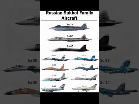 🇷🇺Russian Sukhoi Family Aircraft