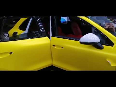 CARLIKE CL-EM-14 Electro Metallic Yellow car wrap vinyl