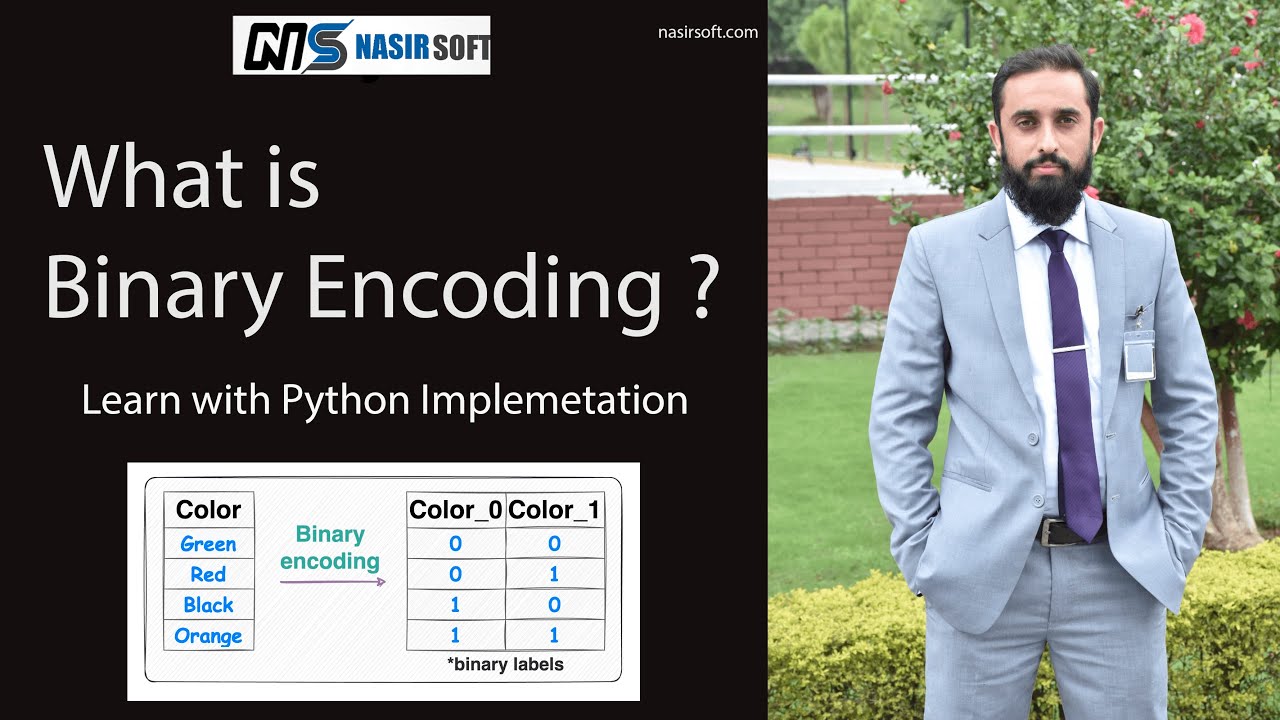 Binary Encoding in Machine Learning: Concept & Python Implementation Explained #pythontutorial