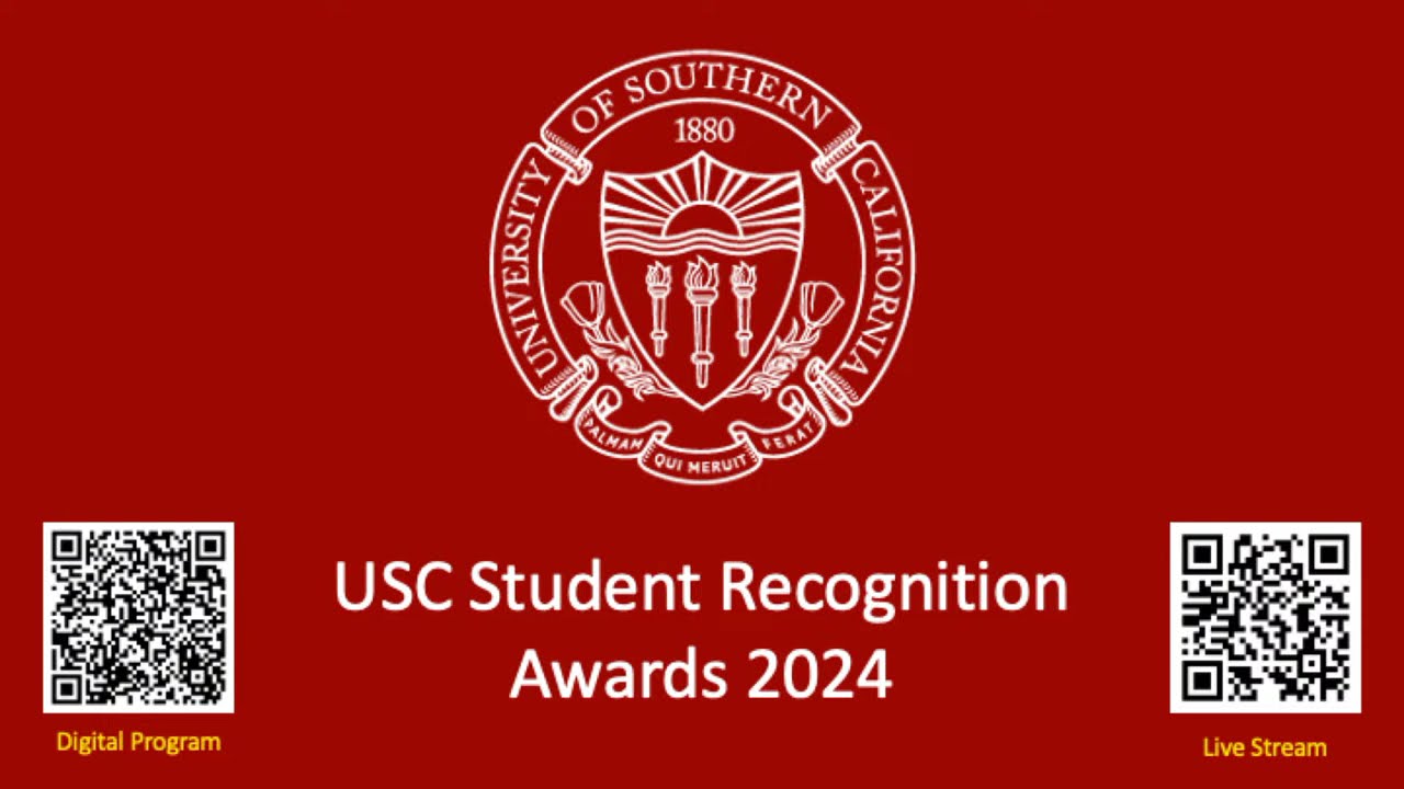 USC Student Recognition Awards 2024