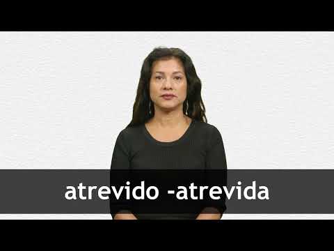 English Translation of “ATREVIDO” | Collins Spanish-English Dictionary