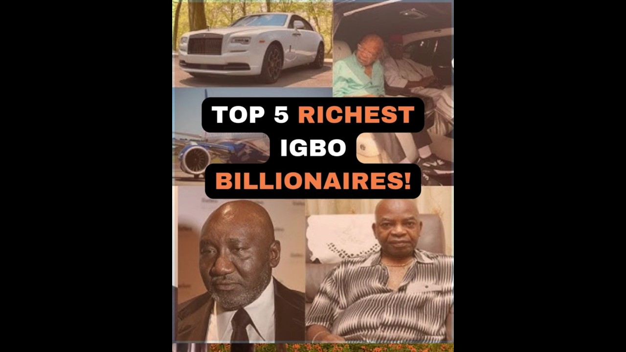The Richest Igbo Billionaires 2025 #shorts