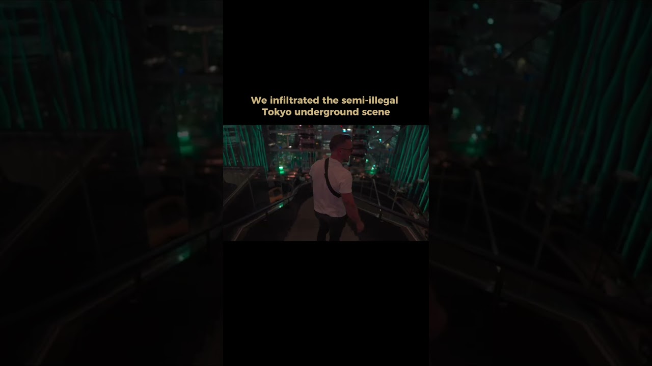 We infiltrated the semi-illegal Tokyo underground scene
