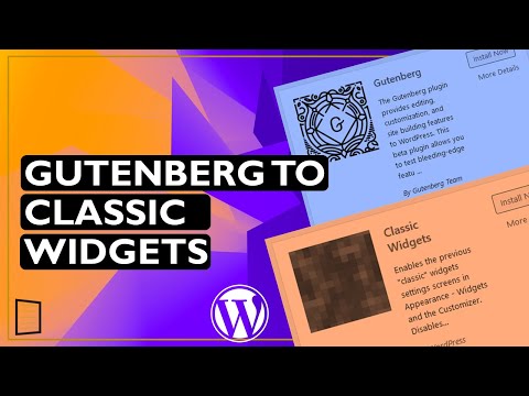 Learn How to Switch from Gutenberg to Classic Widgets in WordPress - Mind Luster
