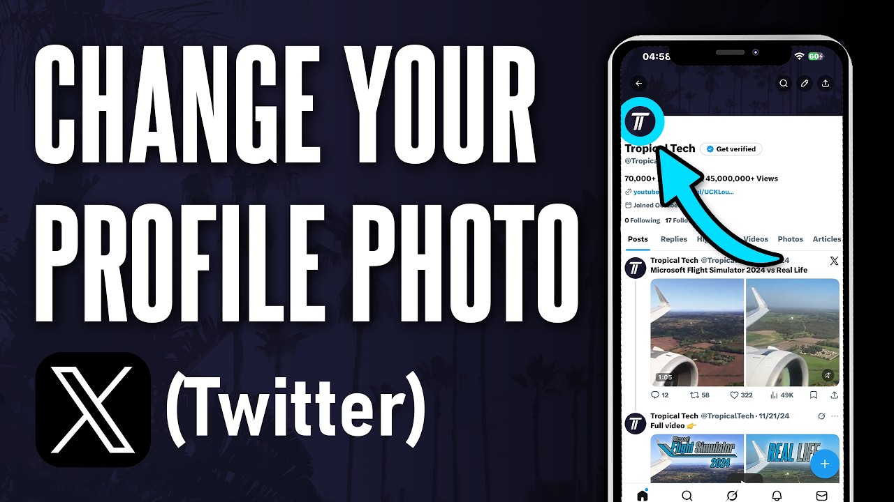 How to Change Your Profile Photo on X (Twitter) on iPhone & Android