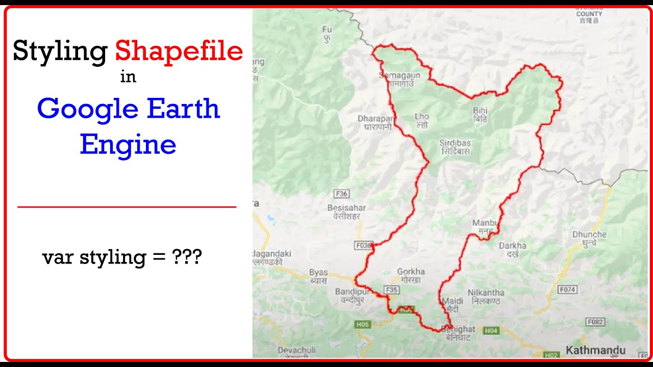 Styling Shapefile in Google Earth Engine