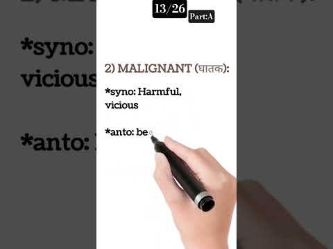 "Vocabulary Booster đĽ | Letter M â Day 13 (Part A) | Mandatory, Manifest, Malignant | #english #ssc