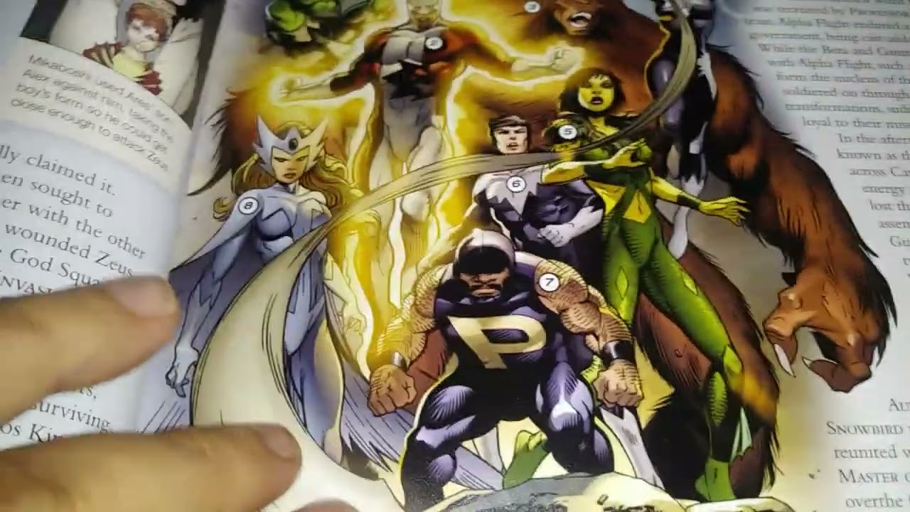 Marvel Encyclopedia Flipthrough/Review(Part 1)