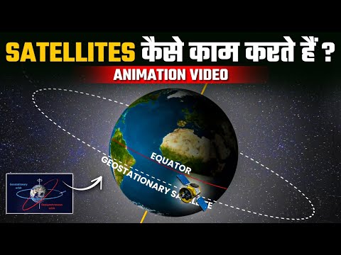 Satellite Explained | Geostationary Satellites vs Geosynchronous Satellites : UPSC | PWOnlyIAS