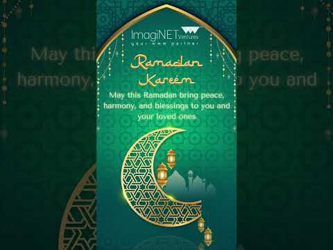 Ramadan Kareem wishes 2024 | Ramadan Mubarak | ImagiNET Ventures