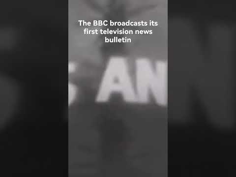 #OTD, July 5 1954, The BBC broadcasts its first television news bulletin📺🇬🇧
