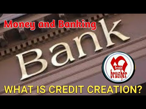 What is credit creation | How commercial banks create credit ? Money and banking for class 12 macro