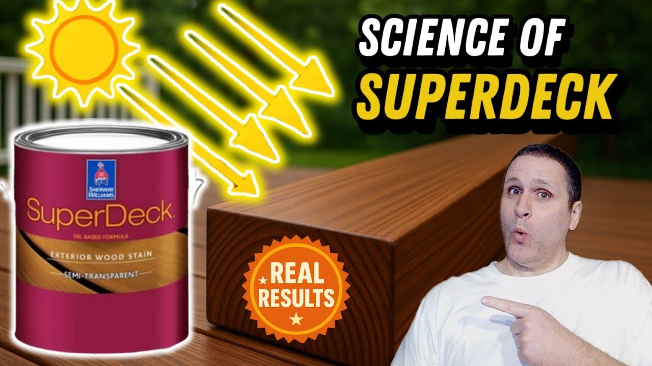 Why SuperDeck Oil Stain Actually Works!