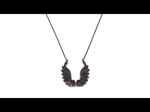 Rarities Gemstone 'Angel Wing' 16in. Necklace