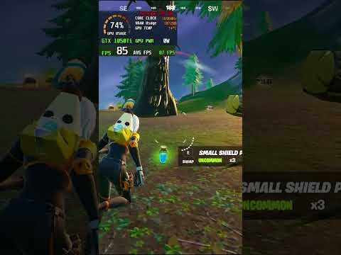 He Was Waiting... GTX 1050Ti Fortnite #shorts