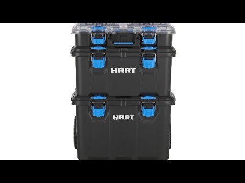 HART HART Stack System, Mobile Tool Storage and Organization, Black HARTModel: 249074. $79.00