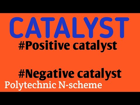 Definition of Catalyst / Positive catalyst / Negative catalyst / Tamil & English