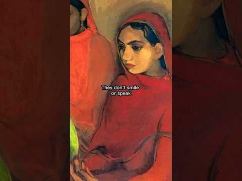 "Three Young Girls By Amrita Sher-Gil" πΈπ« #shorts #art #painting #history