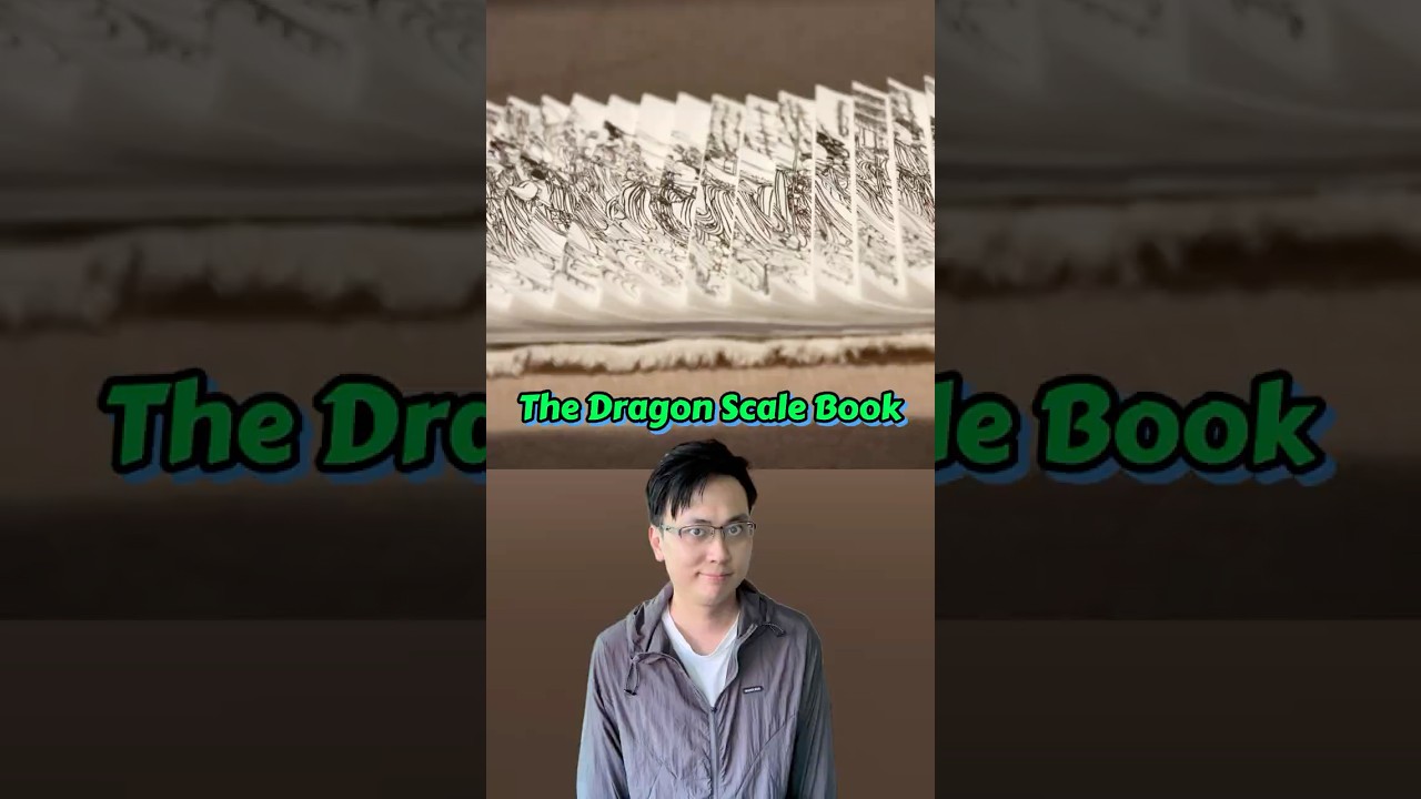 The Dragon Scale Binding #learnchinese #chineseculture #bookbinding #culturalheritage #art #artwork