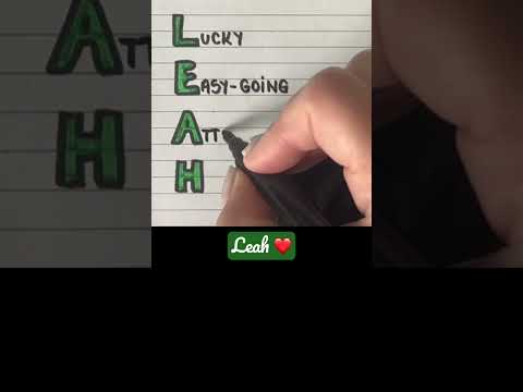 Meaning of the name LEAH #meaning #name #leah
