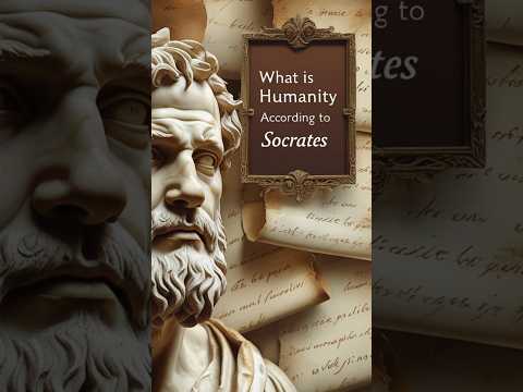 What is humanity? Socrates definition #humanity #socrates #philosophy #education #knowledge #usa