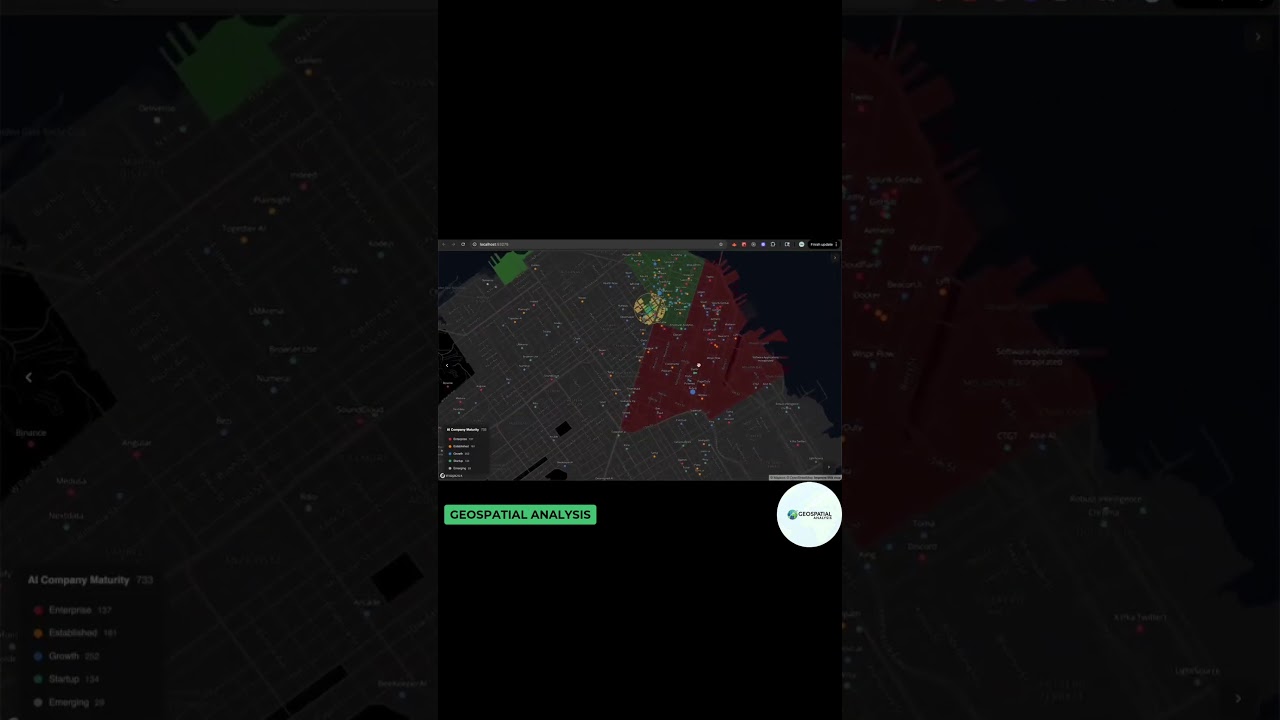 use #deeplearning #Github data embedings #spaCy classify AI signals. #geoai