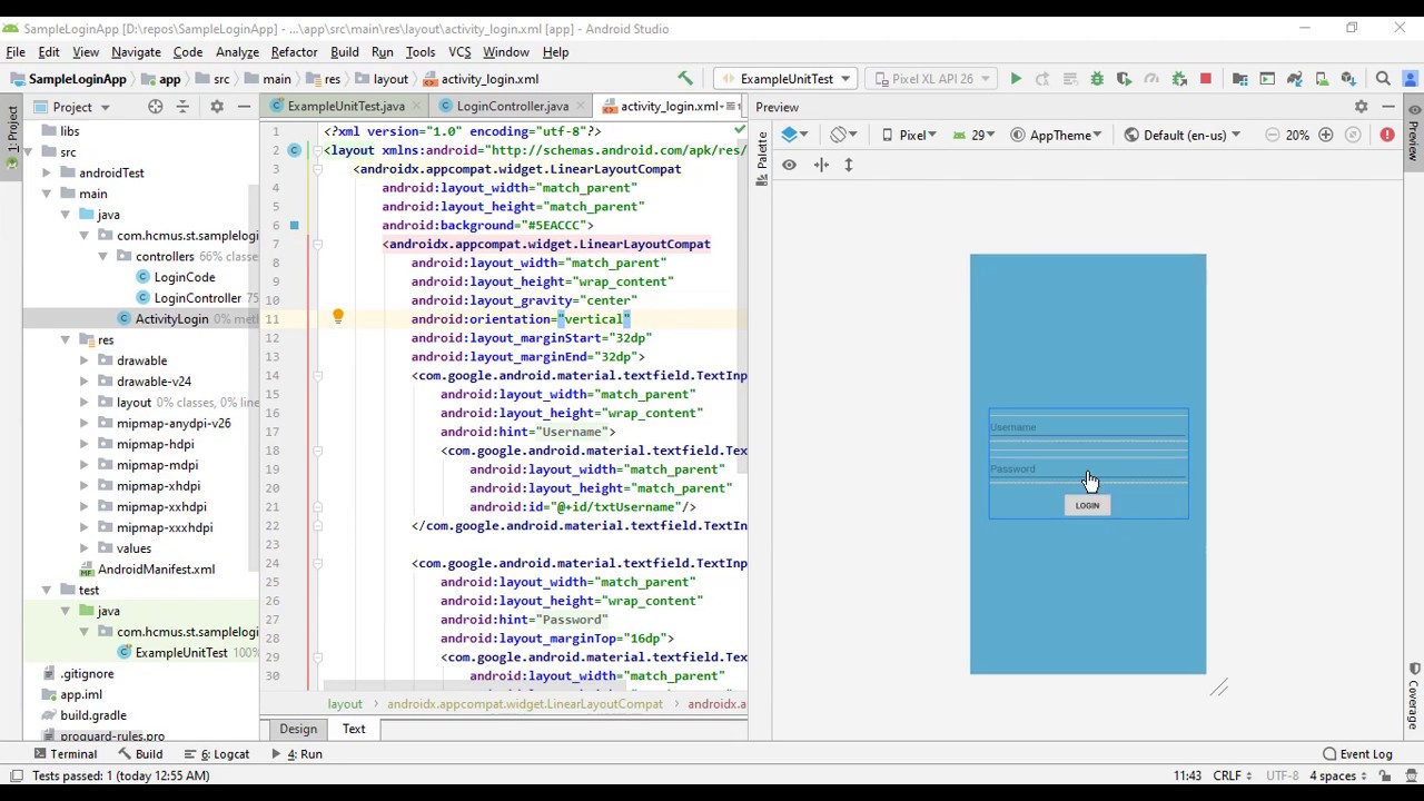 Code coverage testing with Android Studio (IntelliJ IDEA-based)