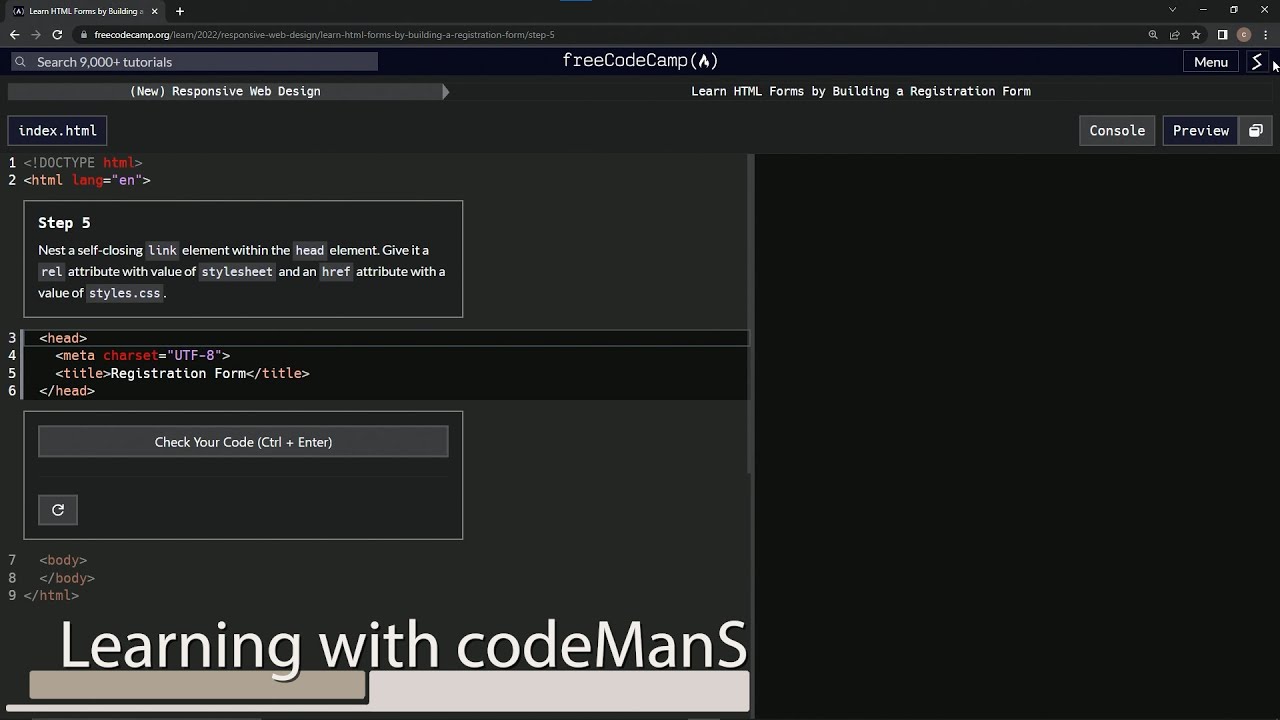(ARCHIVED) Learn HTML Forms by Building a Registration Form - Step 5