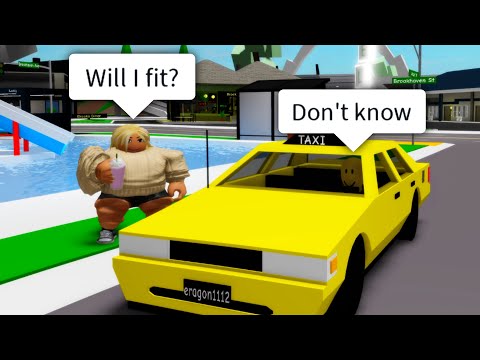 ROBLOX Brookhaven π‘RP - FUNNY MOMENTS (TAXI 14)