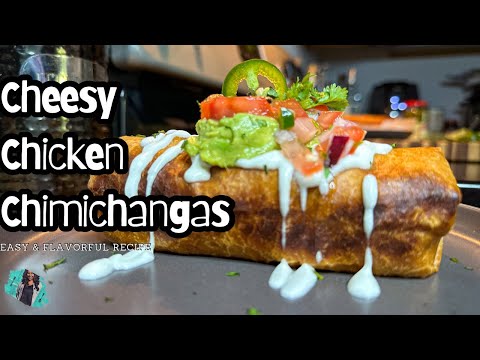 HOW TO MAKE HOMEMADE CHIMICHANGAS | FRIED BURRITO | EASY RECIPE AND COOKING TUTORIAL