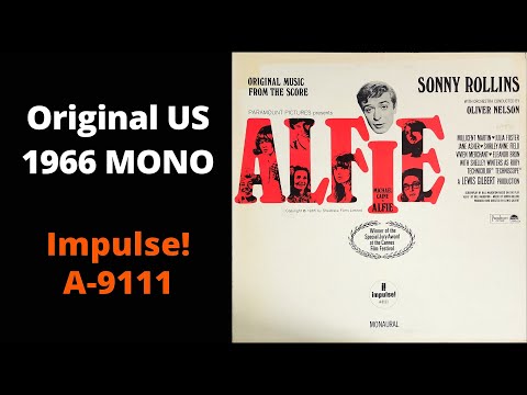 Alfie - Sonny Rollins With Orchestra Conducted By Oliver Nelson