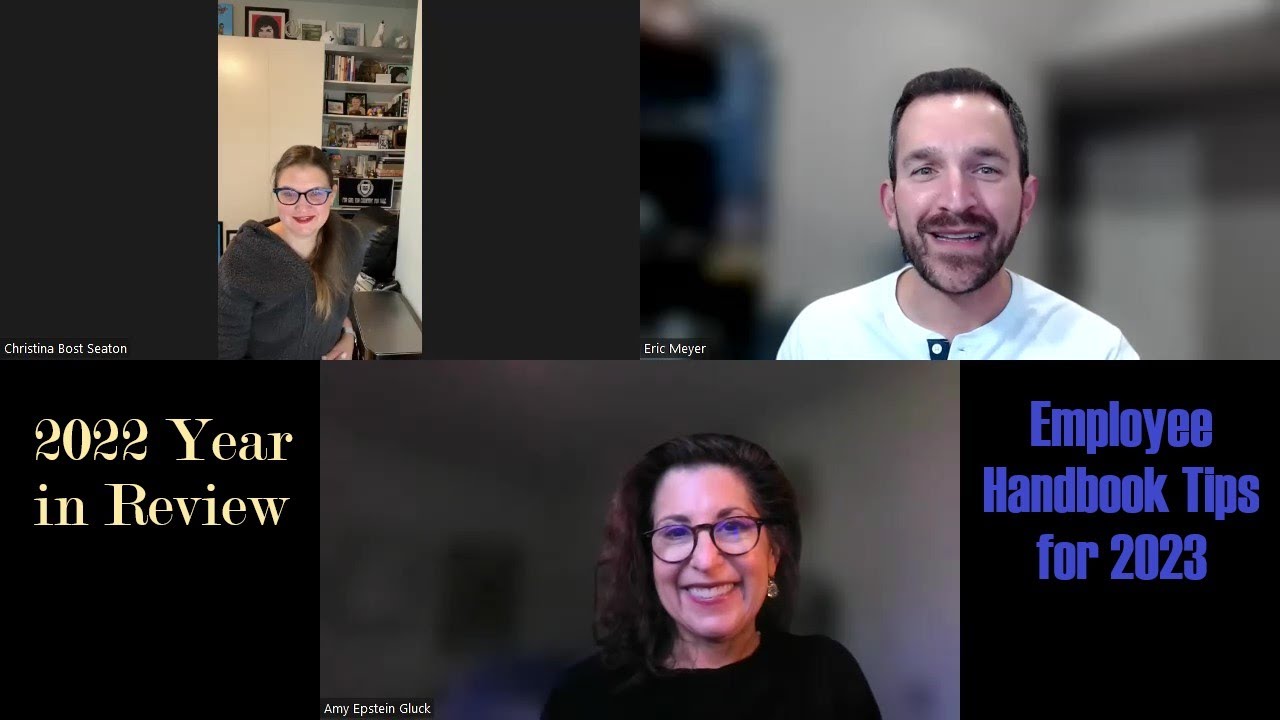 The ⭐ESSENTIAL⭐ 2023 Employee Handbook Updates 👀