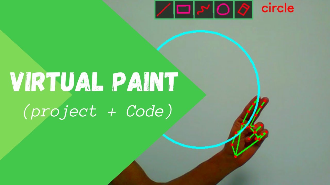 Project for college | virtual painting using python | mediapipe | deep learning | project