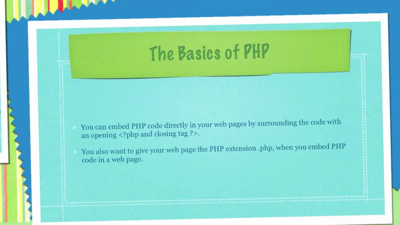 How to Code PHP Tutorial 1