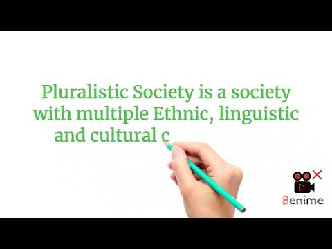 What is a Pluralistic Society || What is Pluralistic Society in sociology || What is Pluralism