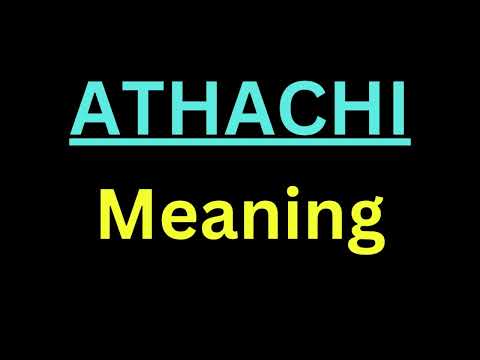 Athachi Meaning In Tamil