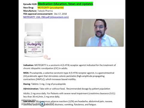 MOTEGRITY (prucalopride)- chronic idiopathic constipation (CIC) in adults