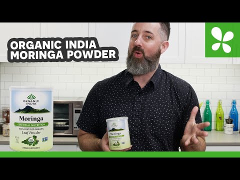 Boost Your Energy and Reduce Inflammation with Organic India Moringa Powder | Review
