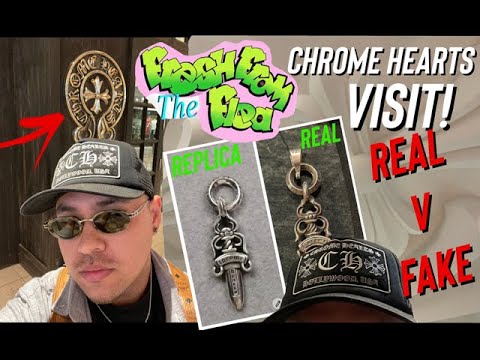 REAL VS FAKE Chrome Hearts Jewelry. EASIEST WAY TO TELL