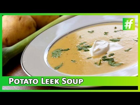 How to make Potato Leek Soup | Welcome Drink by Sandeep Sreedharan |WebChef Finale