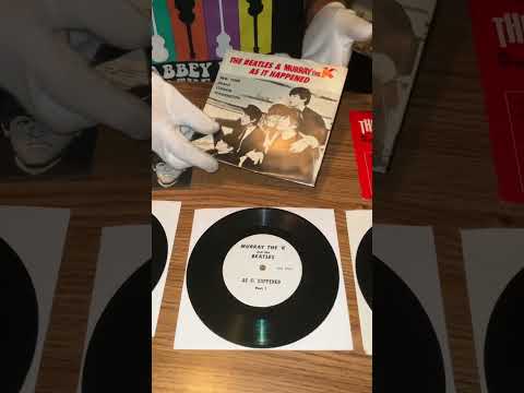 The Beatles original RARE 1964 7” picture sleeves + records from The United States