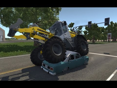 Tractor Mayhem & Crashes | BeamNG.drive