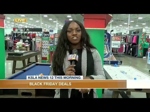 Black Friday: Epiphany La'Sha interviews Academy Sports employee for Black Friday
