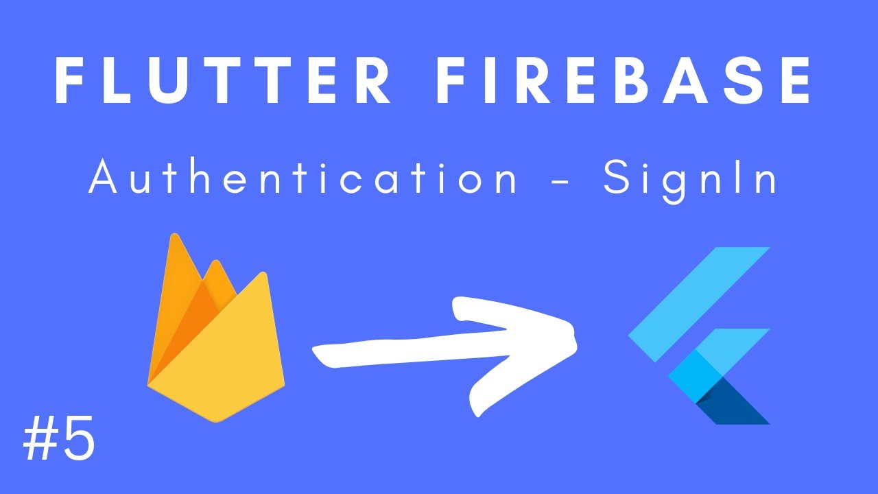 How to Authenticate with Firebase in Flutter | Flutter Firebase Tutorial #5