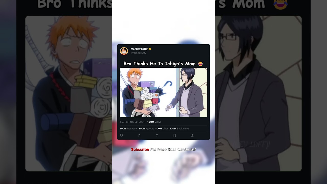 Why Uryu is acting like he is Ichigo's mommy 😭 #anime #animeshorts #shortanime #bleach #animeedit