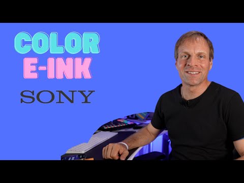 New Sony Color E Ink Tablet?