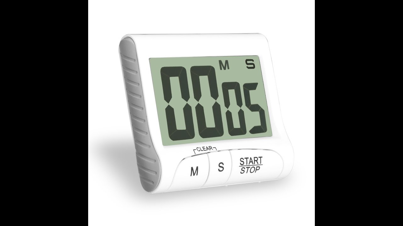 Hovinso Kitchen Clock & Digital Cooking Timer